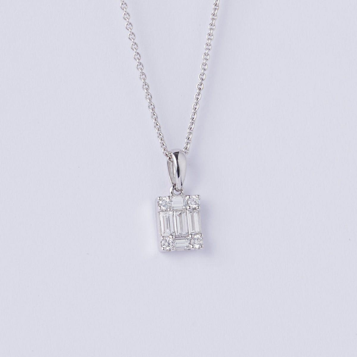 Large Diamond Kate Pendant – Simon West fine jewellery