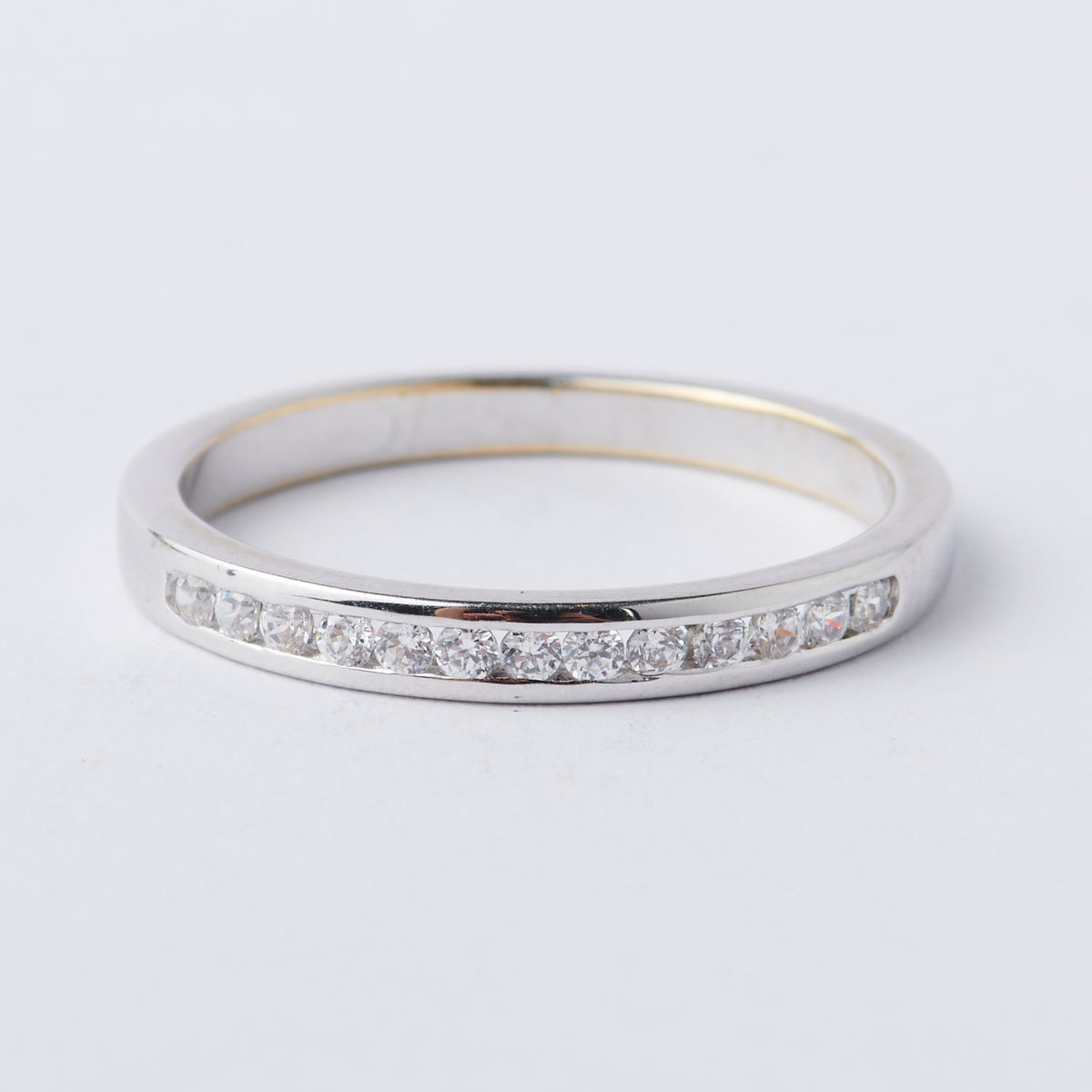 Fine Channel Set Diamond Band – Simon West fine jewellery